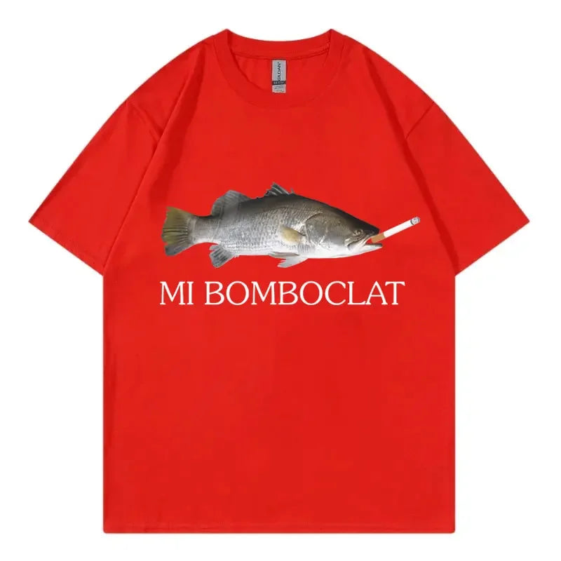 Mi Bomboclat Fish Tee – White Market