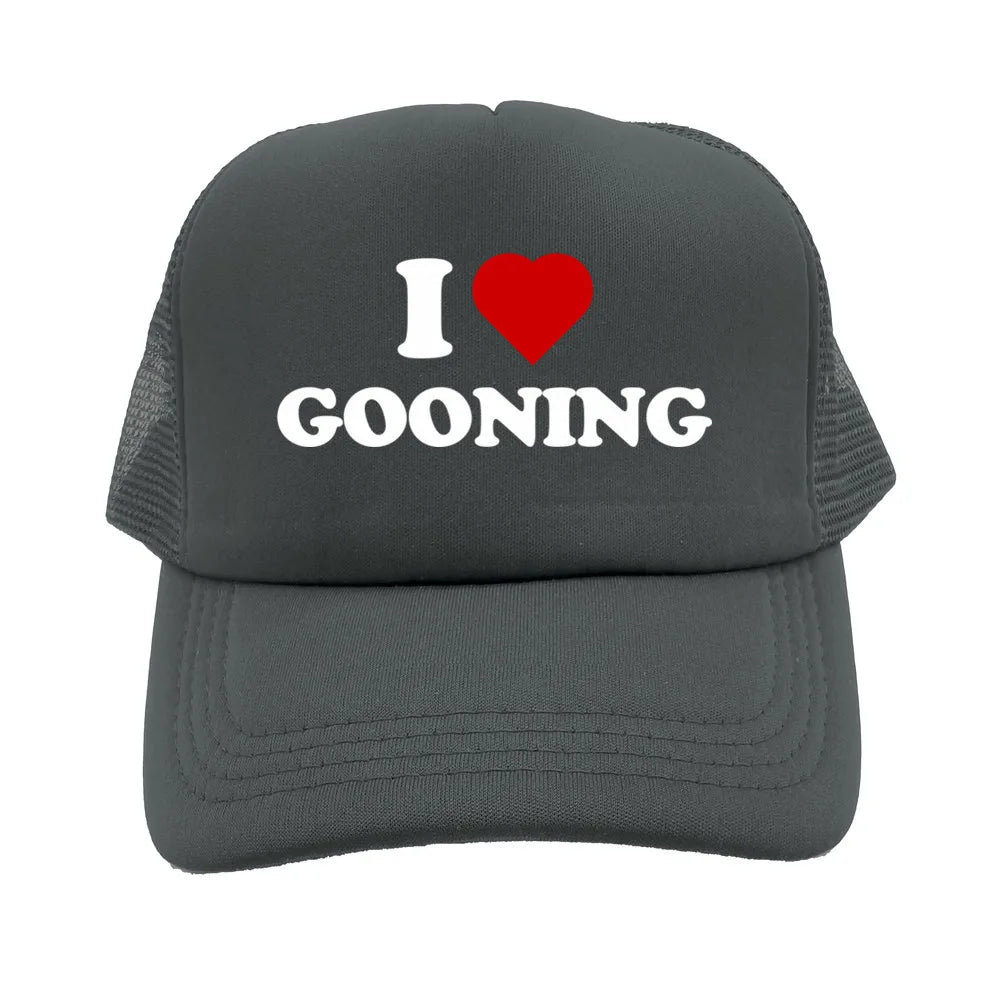 I Love Gooning Baseball Caps – White Market