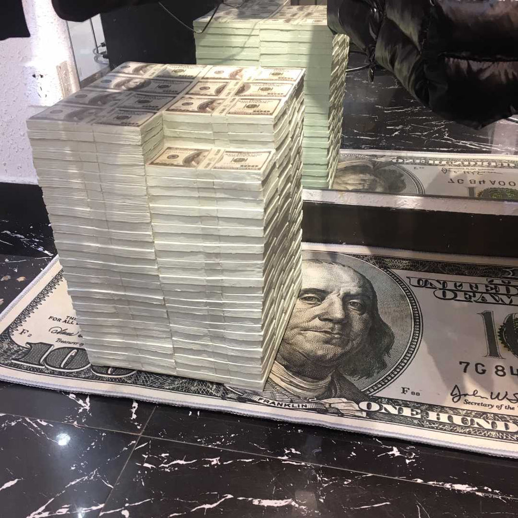 Money Table / Stool – White Market