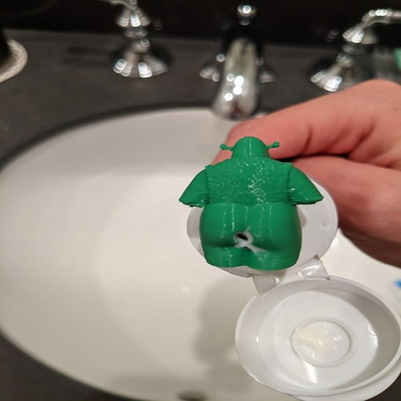 Shrek's Butt Toothpaste Cap – White Market