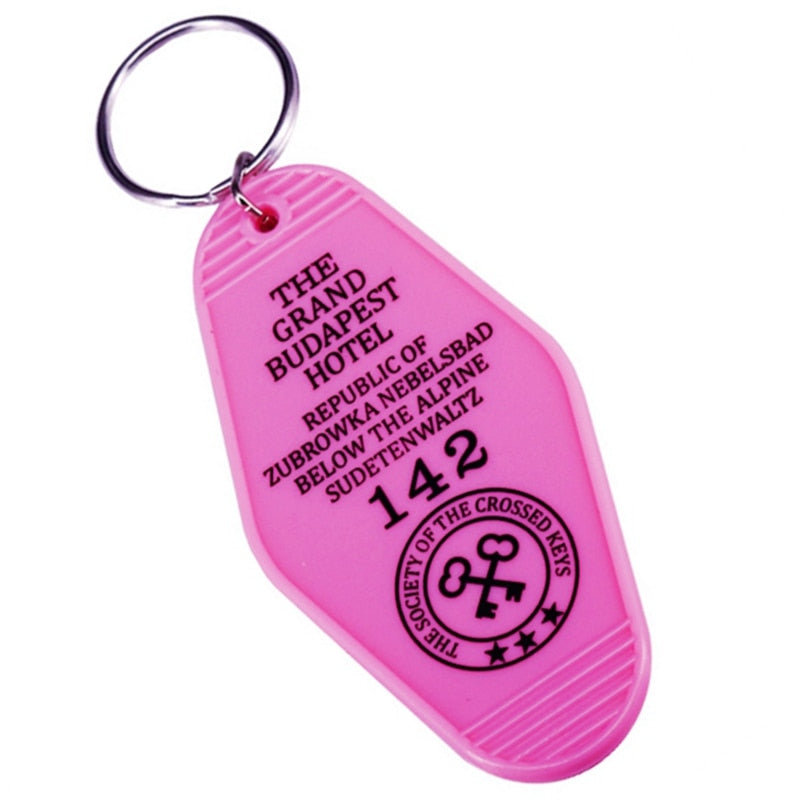 THE GRAND BUDAPEST HOTEL KeyChain – White Market