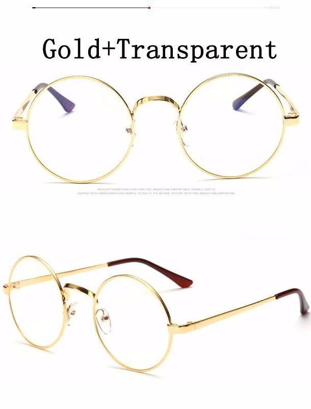 Round Clear Frames – White Market