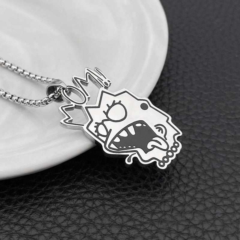 Lisa Simpson Lil Peep Necklace – White Market