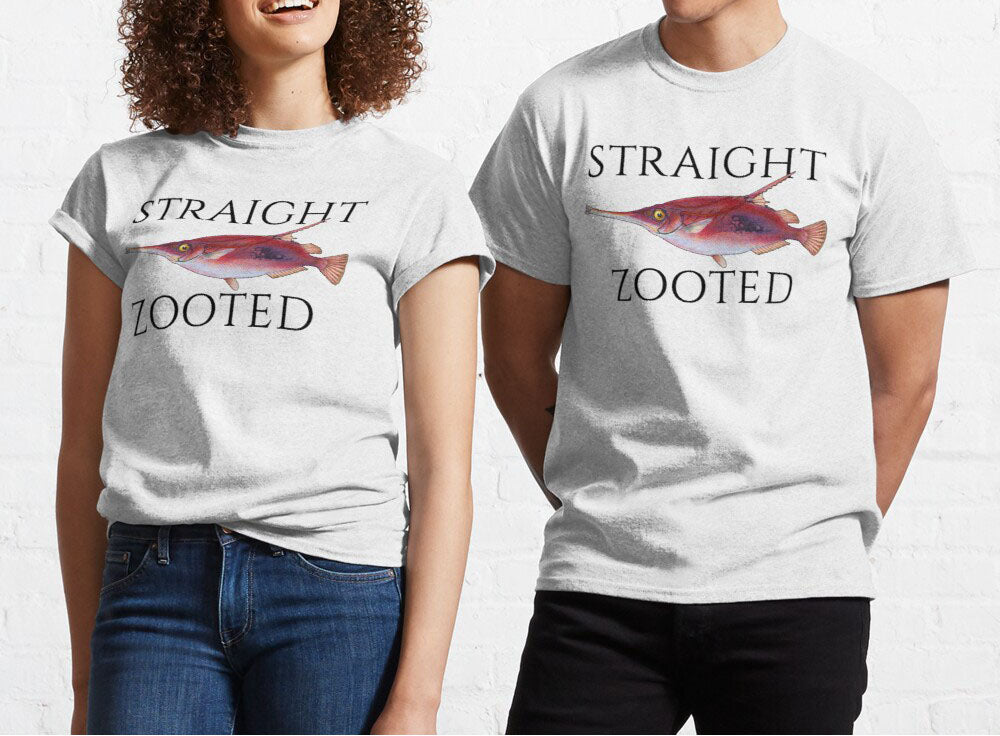 Straight Zooted Tee – White Market