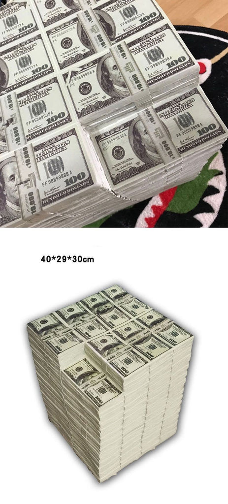 Money Table / Stool – White Market