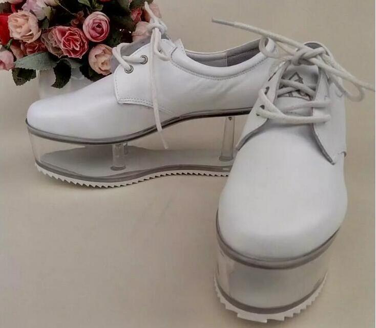 Transparent Platform Shoes (Customizable) – White Market