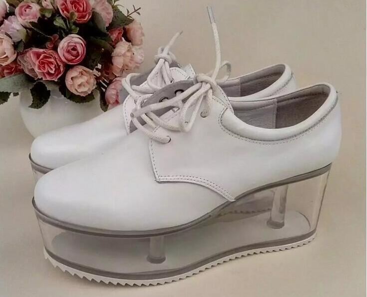 Transparent Platform Shoes (Customizable) – White Market