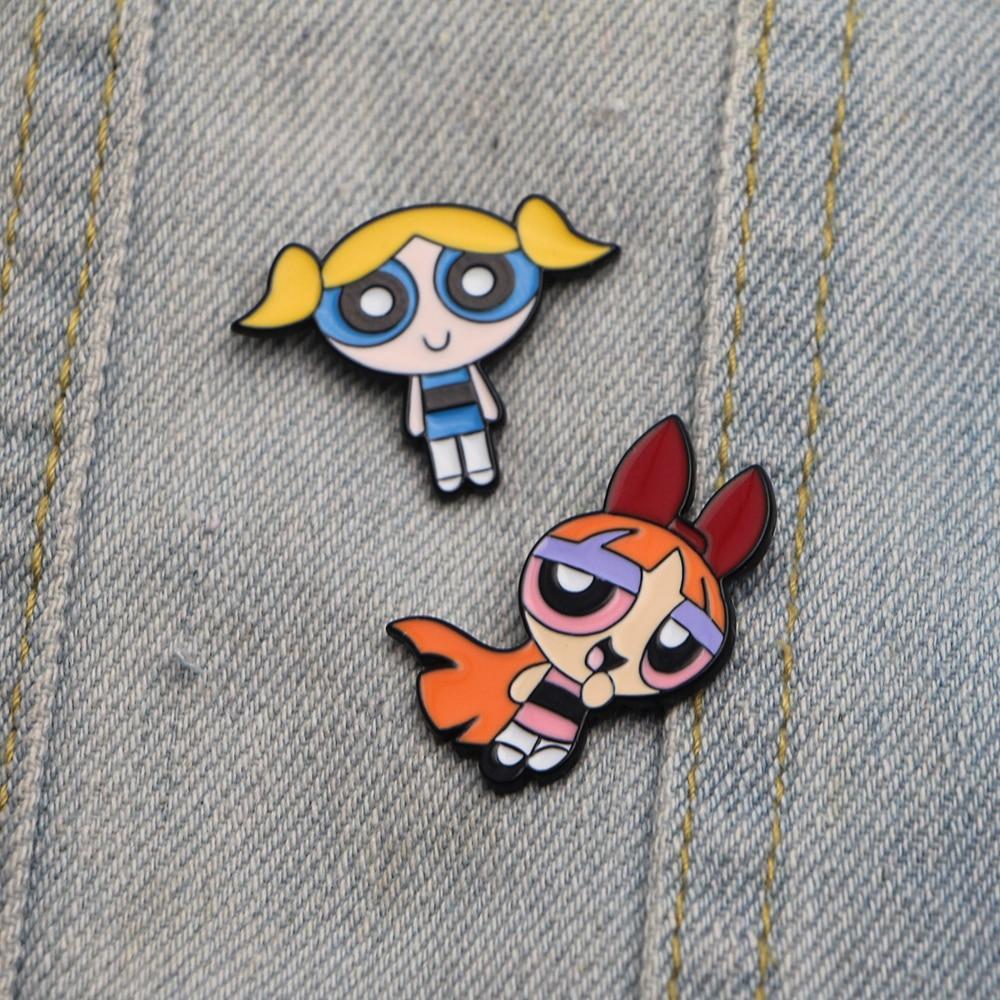 "Powerpuff Girls" Pins – White Market