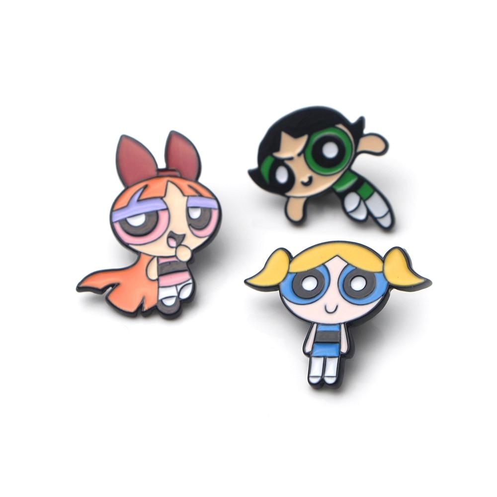 "Powerpuff Girls" Pins – White Market